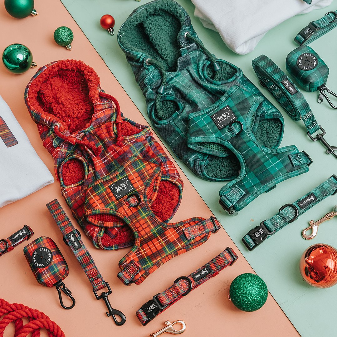 Holiday Plaid Collection | Sassy Woof Collection