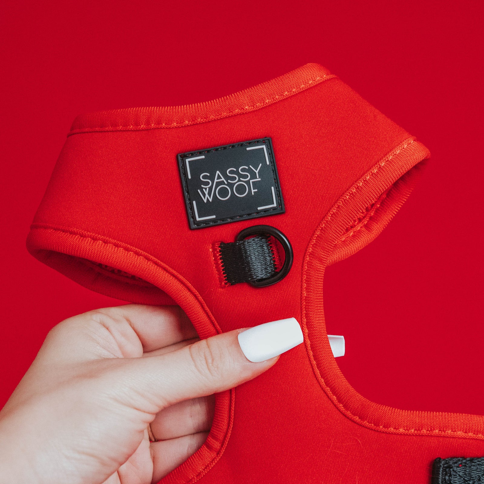 Neon Red | Sassy Woof Collection