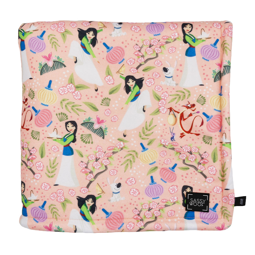 Disney's Mulan - Dog Blanket | Sassy Woof Product