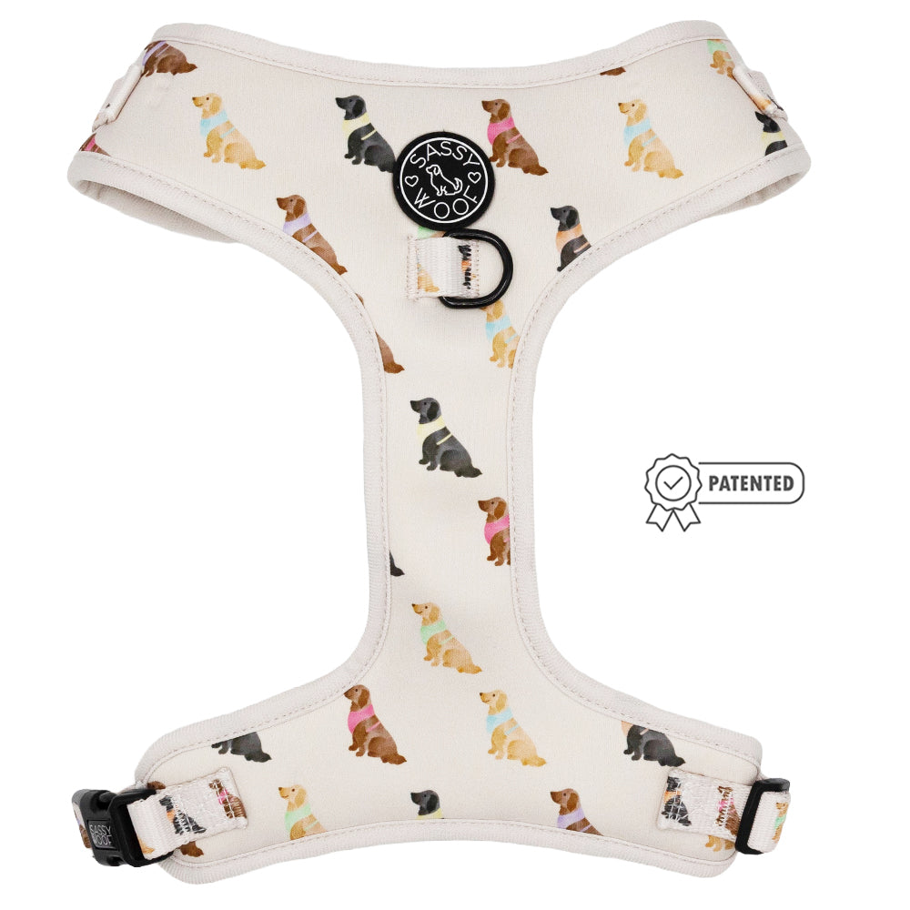Dog Adjustable Harness - Loyal Labradors | Sassy Woof Product