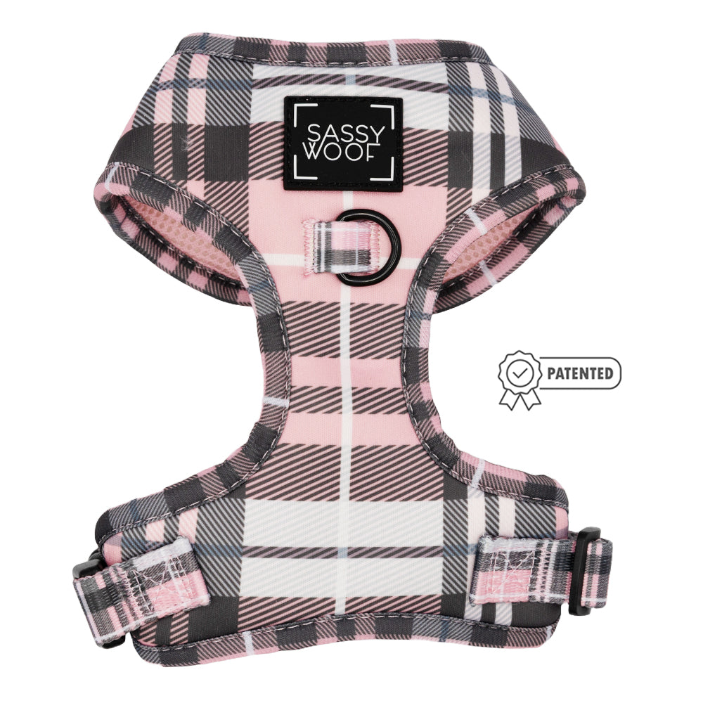 Dog Adjustable Harness - Pawberry | Sassy Woof Product