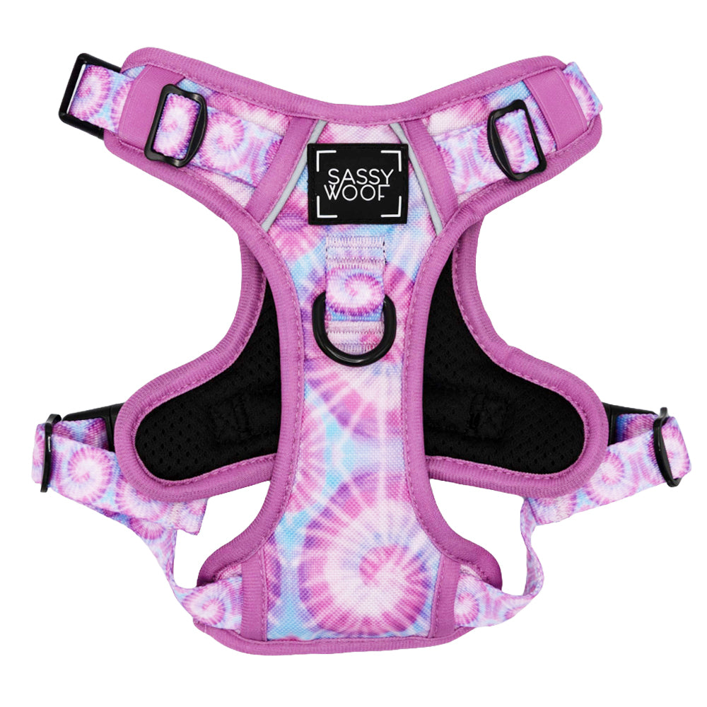 Dog Step-in Harness - Purple Haze | Sassy Woof Product