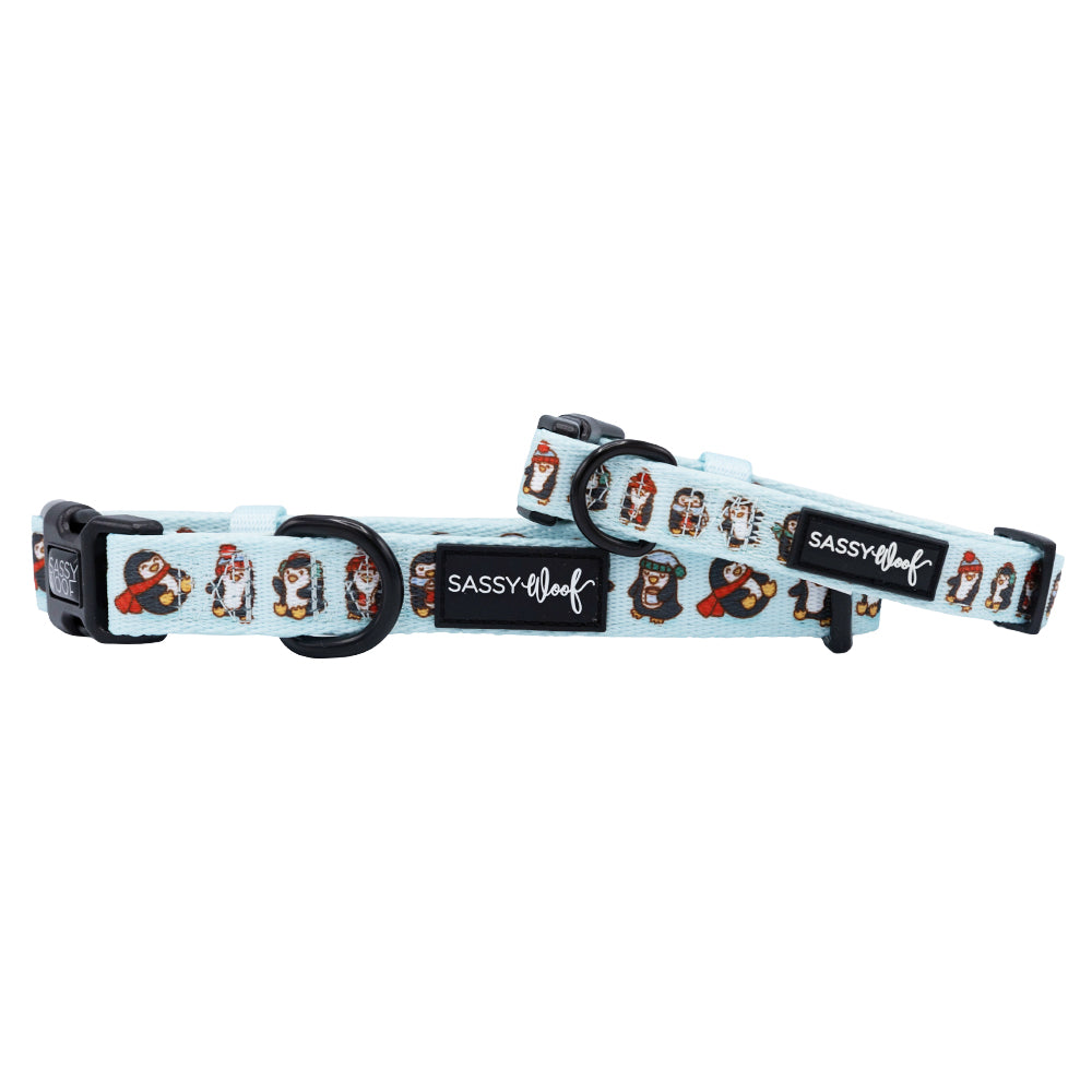 Dog Collar - Winter Waddleland | Sassy Woof Product
