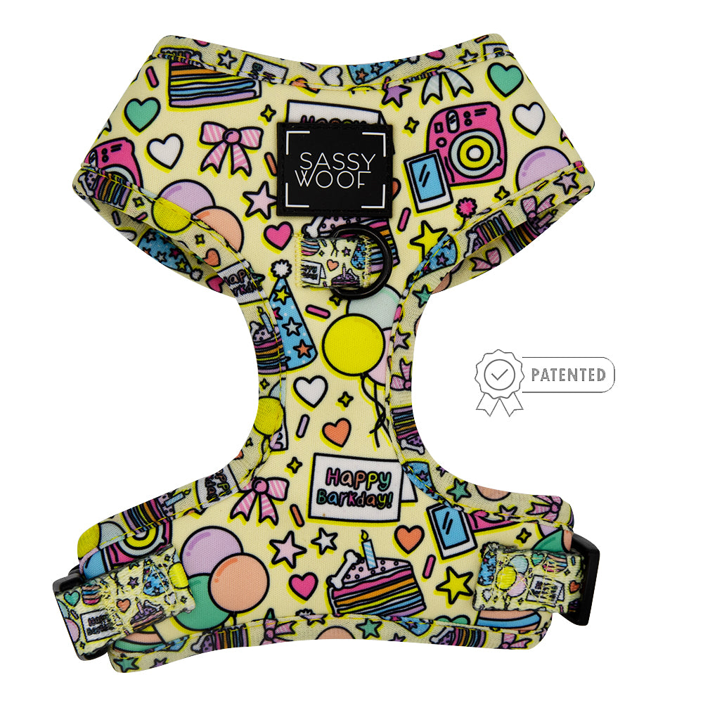 Dog Adjustable Harness - Raise the Woof | Sassy Woof Product