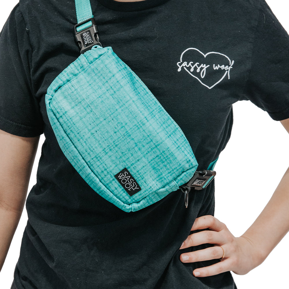 Wag Your Teal Woof Pack (Bag Only) | Sassy Woof Product
