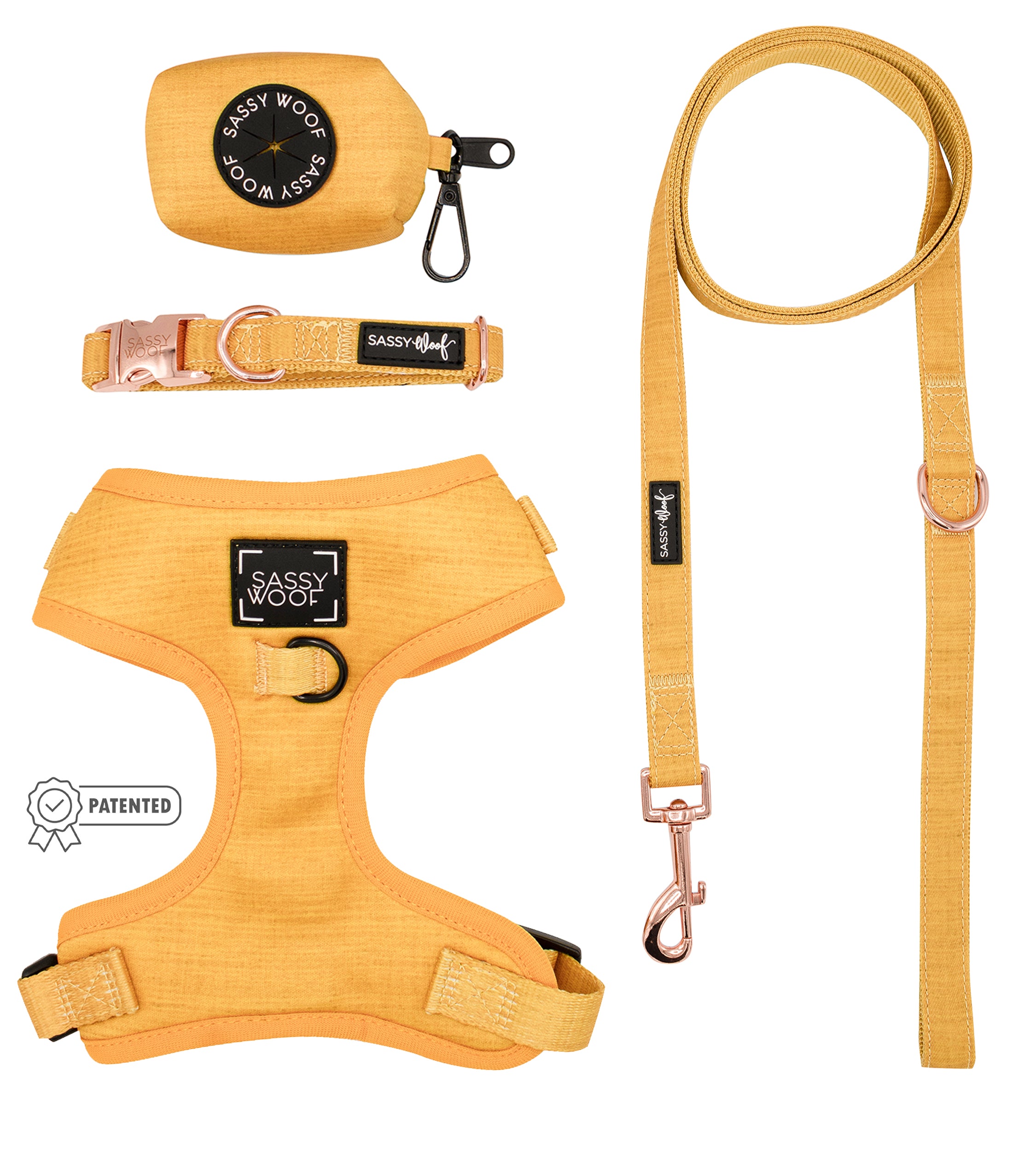 Dog Four Piece Bundle - Sunflower Fields | Sassy Woof Product