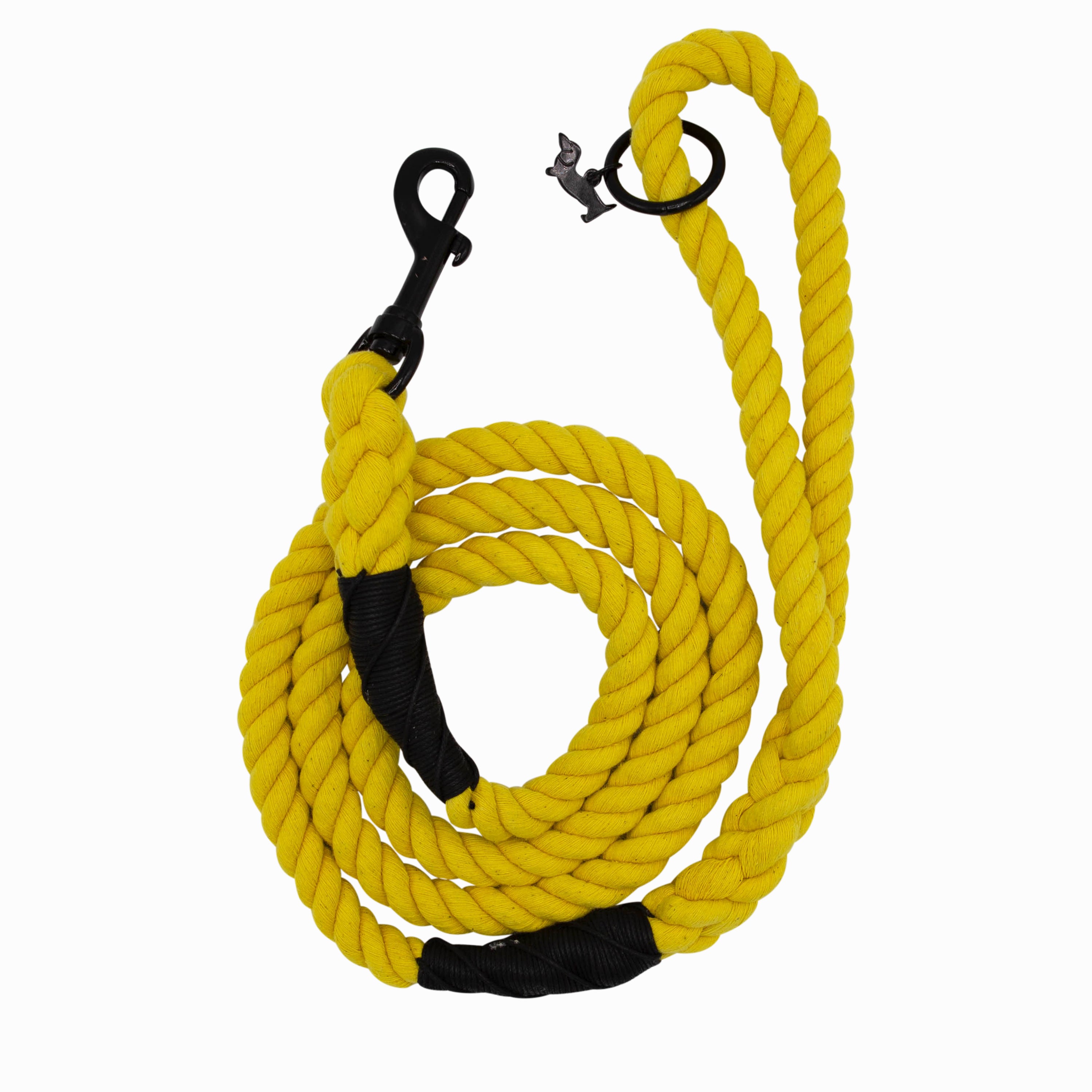 Dog Rope Leash - Neon Yellow | Sassy Woof Product